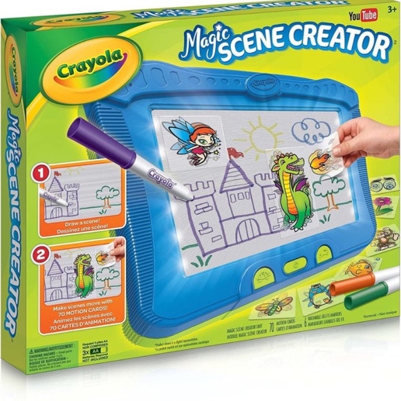 Crayola | Toys | Brand New Sealed Crayola Magic Scene Creator With 7 ...